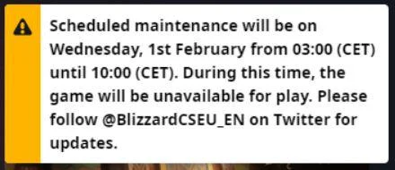 7 hour maintenance for EU so far | Scrolller