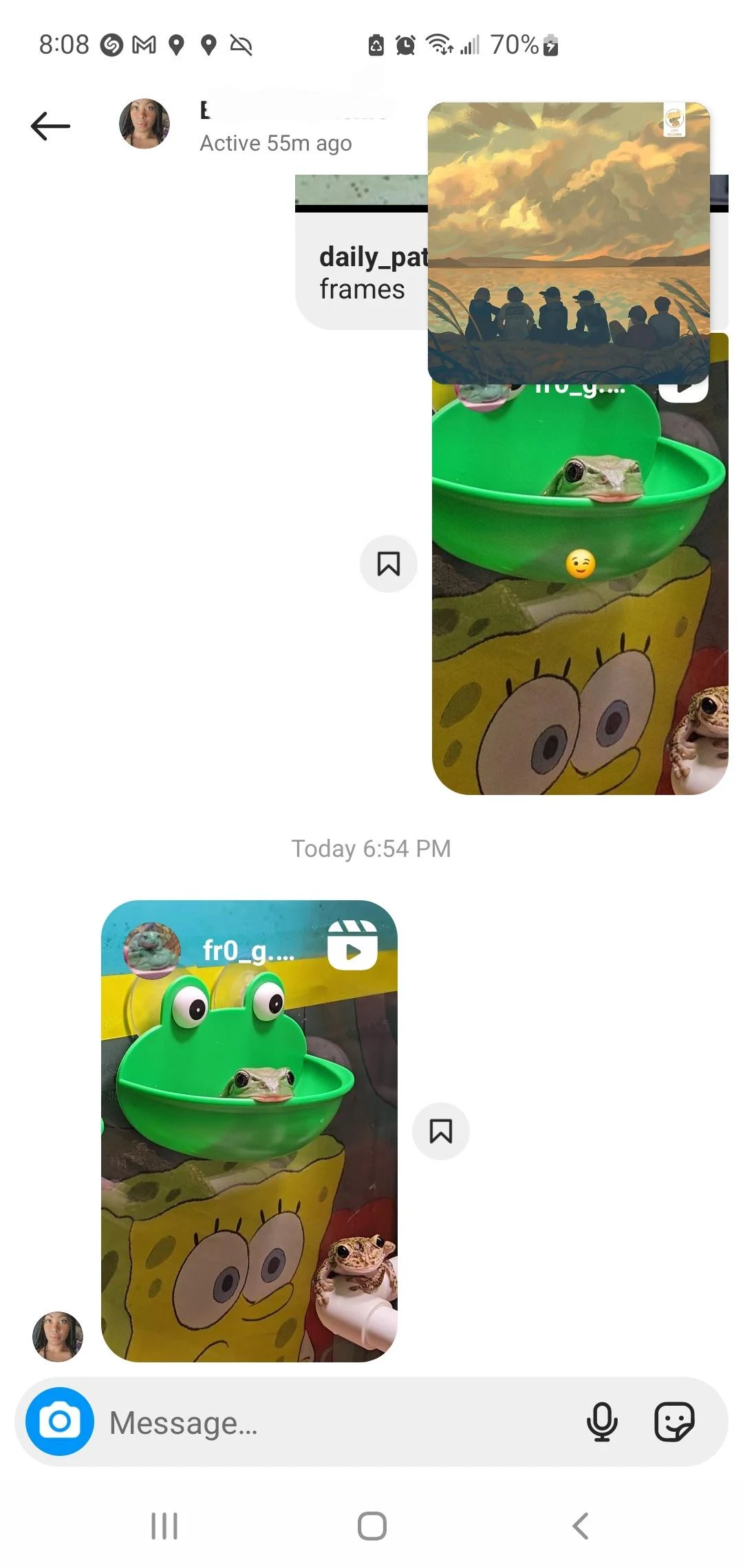 Twin and I sent each other the same video before checking each other's messages 🤣 | Scrolller