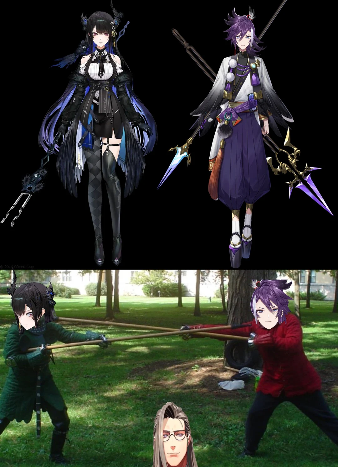 EN is to small to have 2 raven/demon theme talent. Time for a DUEL! | Scrolller