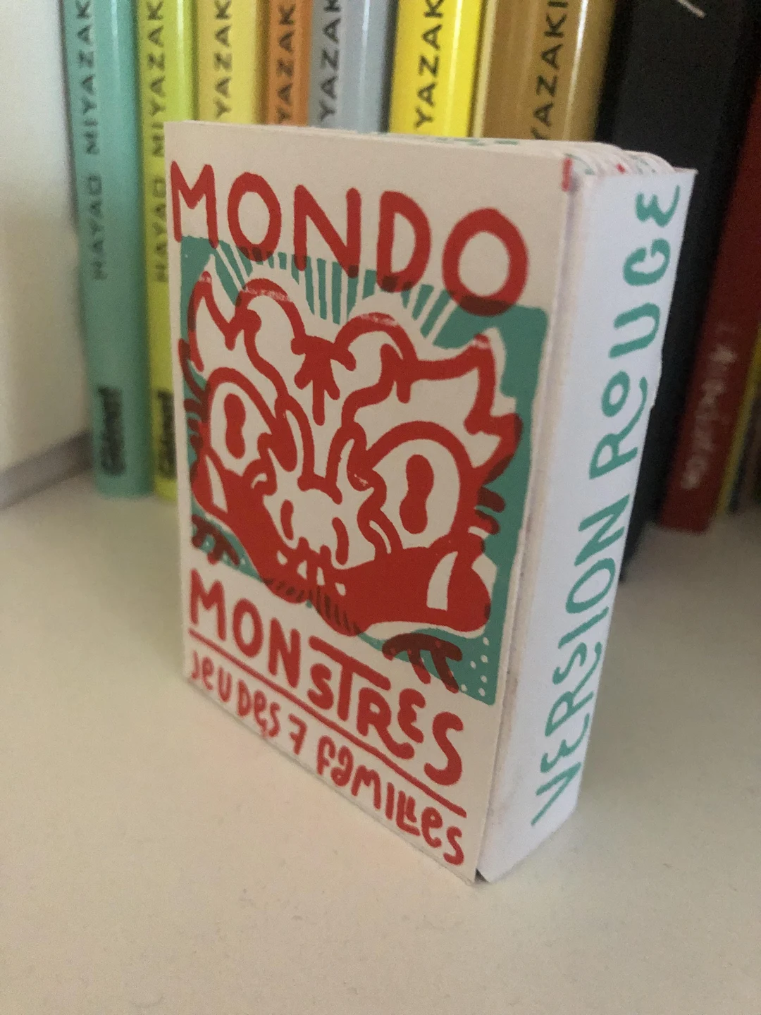 Mondomonstres, red version (playing cards) | Scrolller