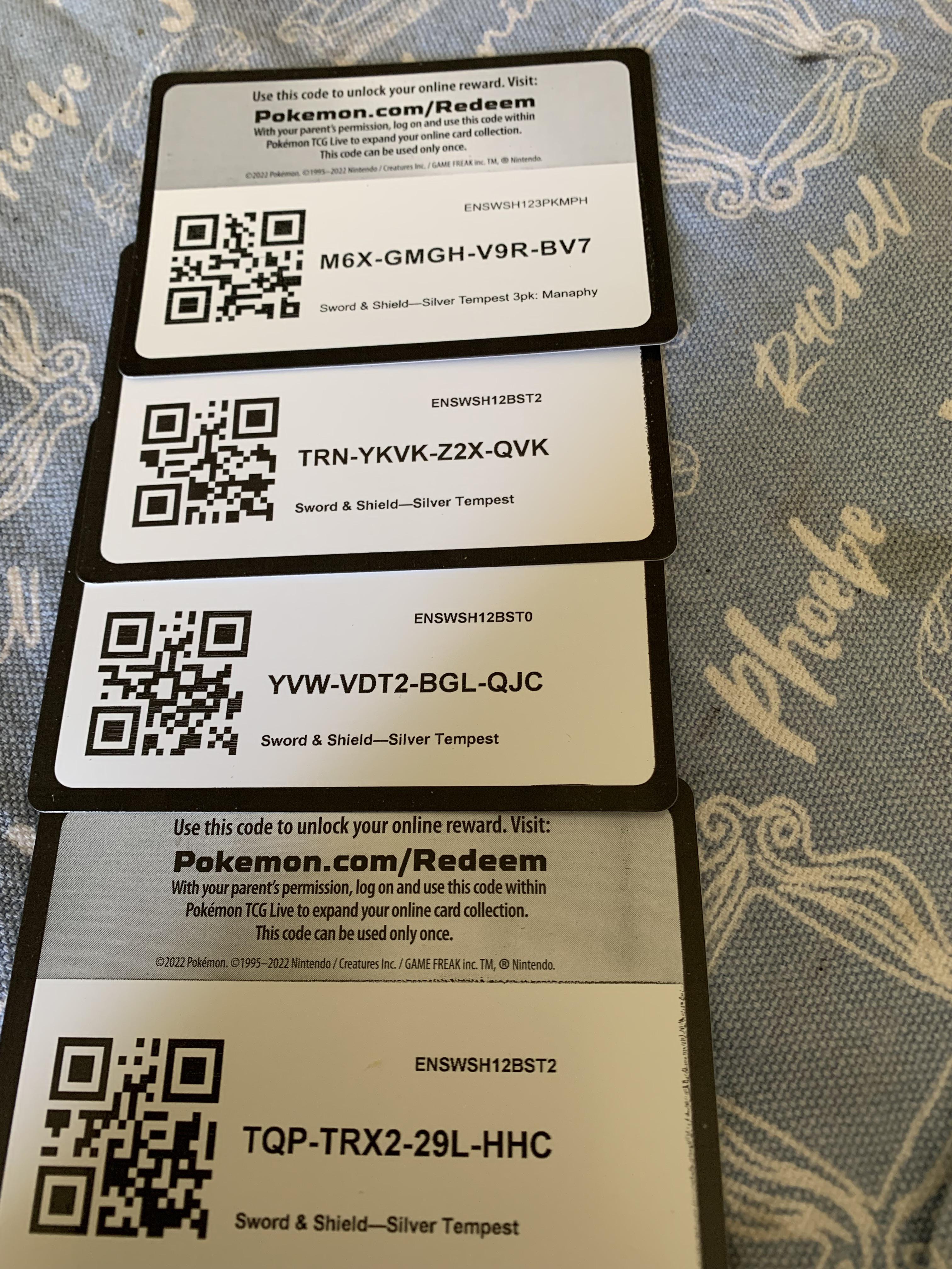 Does anyone use these online codes? 4 here if they’re any good to anyone. | Scrolller