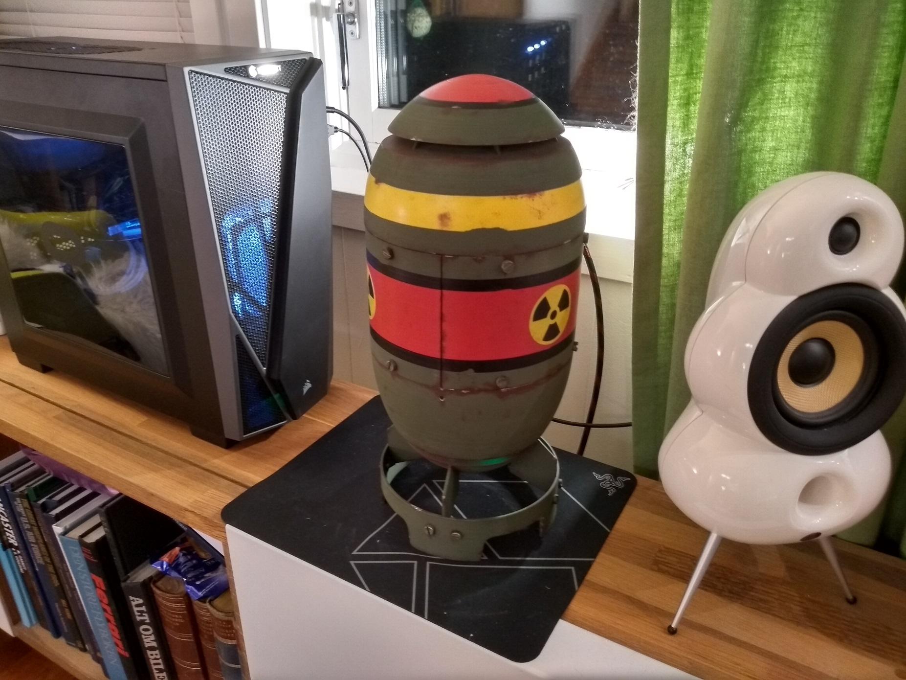 Discover more like Sffpc: 3D-printed nuke I made a while back. and Related Content | Scrolller