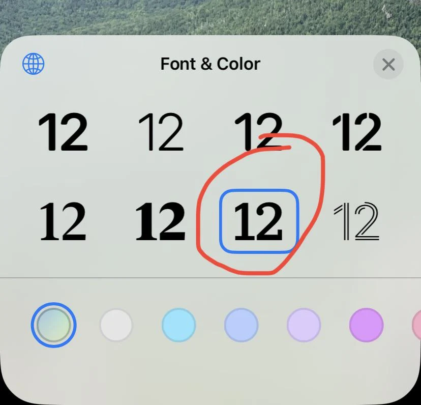 What is the name of this font from the iOS 16 Lock Screen? | Scrolller