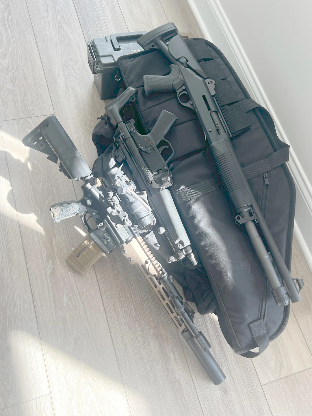 Floor Dump Scrolller