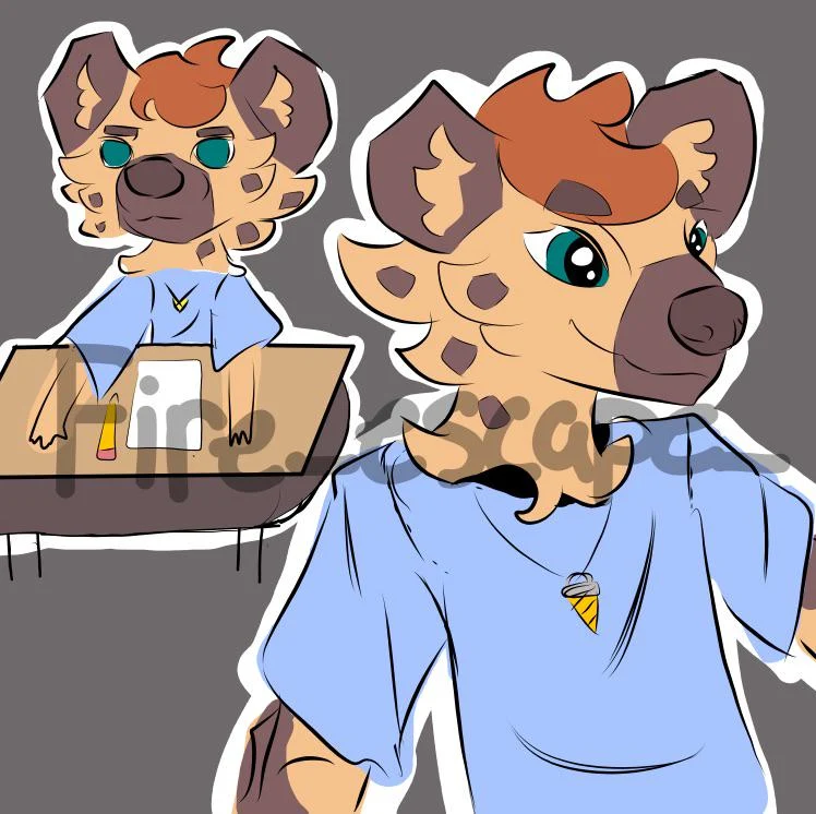(oc) Beowulf the Hyena (art by me) | Scrolller