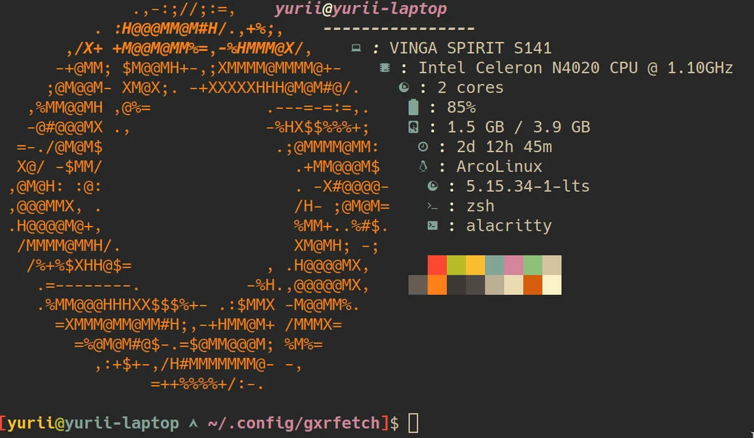 Discover more like Unixporn: [OC] I'm learning Rust, so I made a simple, but frvery customizable ...