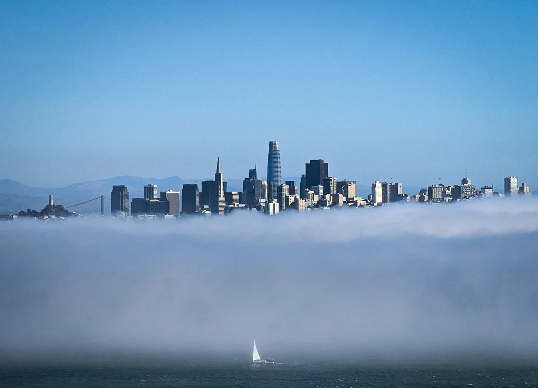 San Francisco fog [OC] | Scrolller