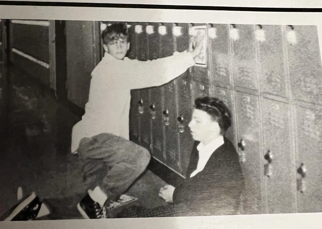 Me & my friend being as cool as we could be in 1986. 😅😅 | Scrolller