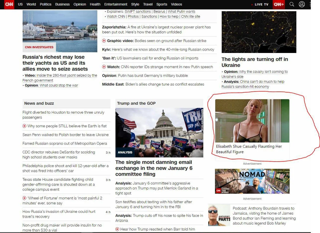CNN does ad porn | Scrolller