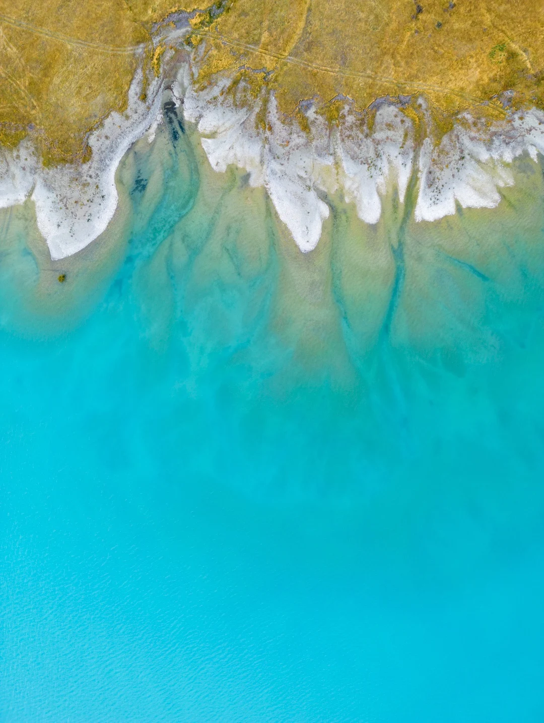 [OC] Aerial view of Lake Tekapo, New Zealand [1290x1716] | Scrolller