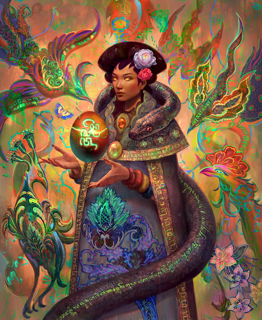 Mother of Runes by Livia Prima | Scrolller