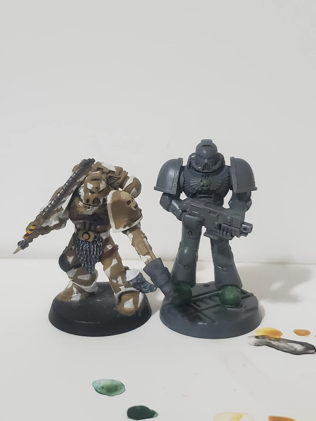 My true scale space marine. | Scrolller