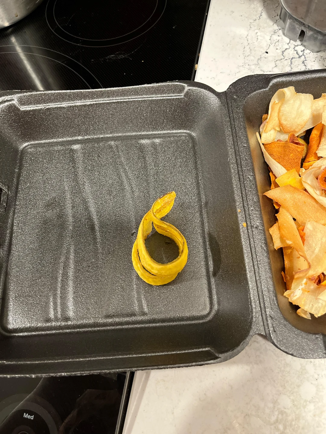 A circular chip | Scrolller