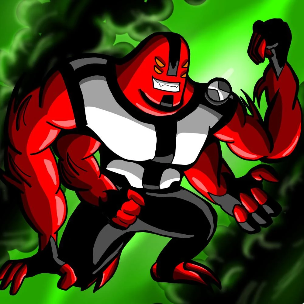 The mighty tetraman, Four arms | Scrolller