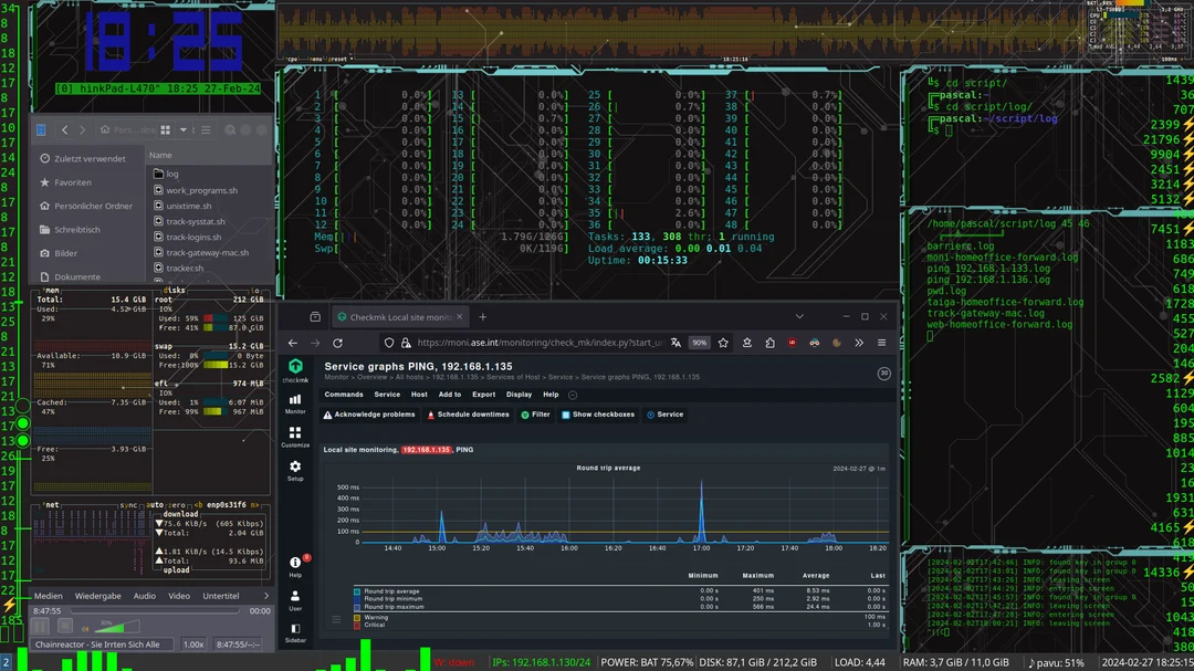 [KDE / i3] A custom gaps alternative: Konsole supports transparent pictures and text offset ...