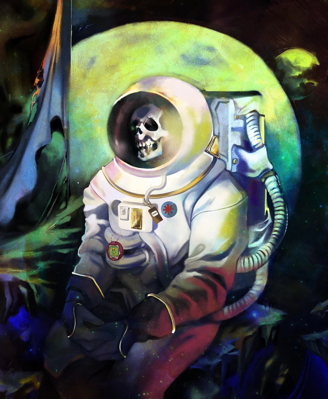 Lonely Astronaut, Me, digital, 2022 | Scrolller