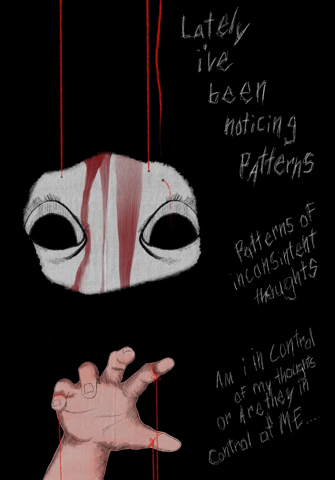 Seeing patterns, procreate, me, 2022 | Scrolller