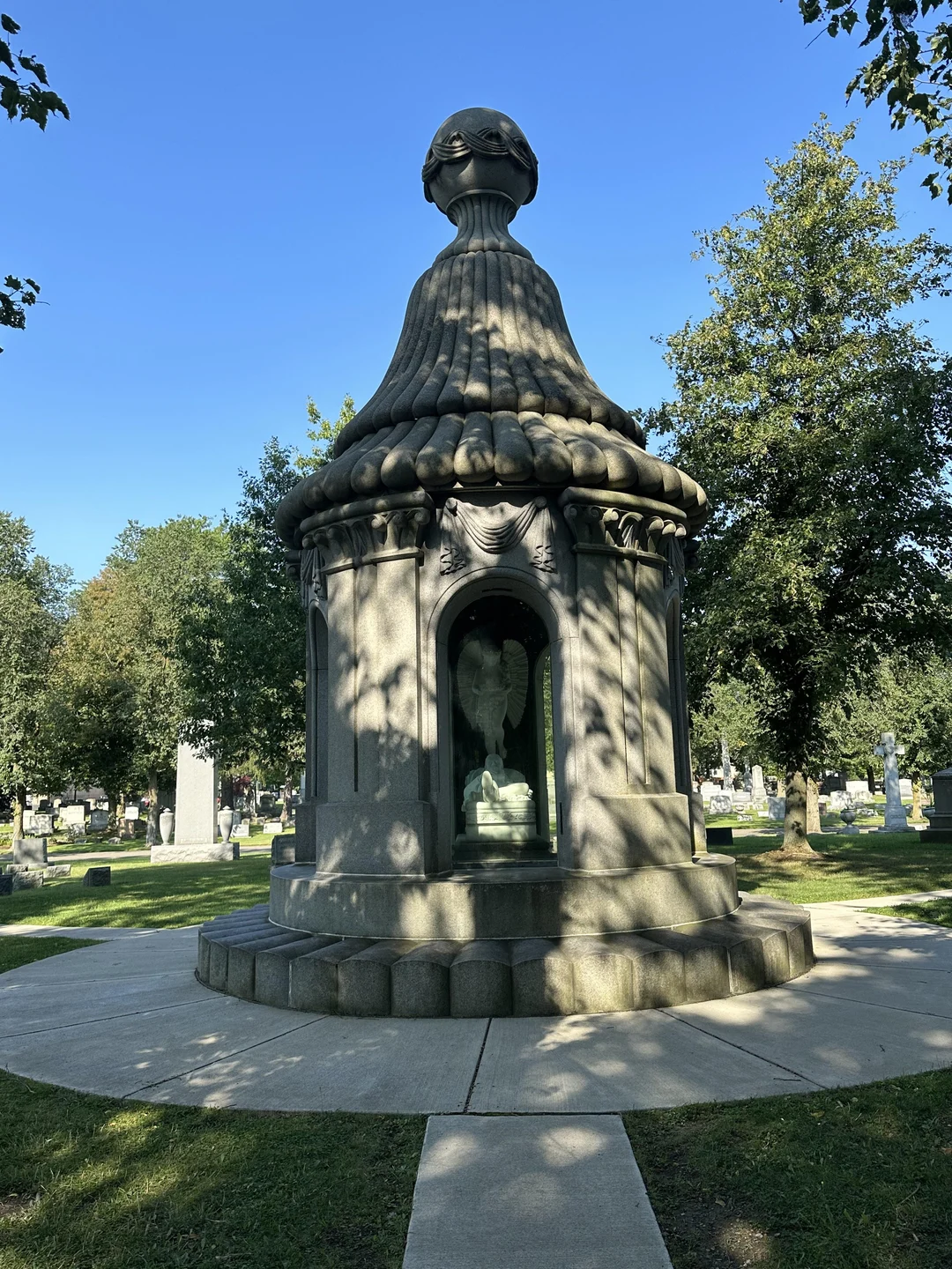 Blocher Monument, Forest Lawn, Buffalo NY | Scrolller