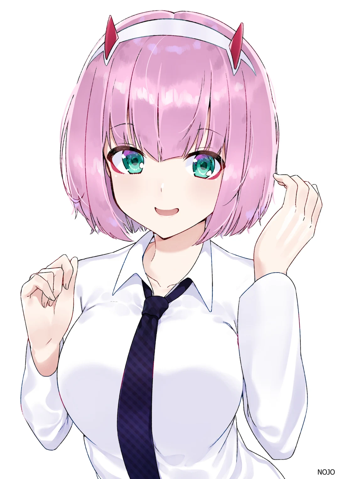 Short Haired Zero Two (by Nojo) | Scrolller
