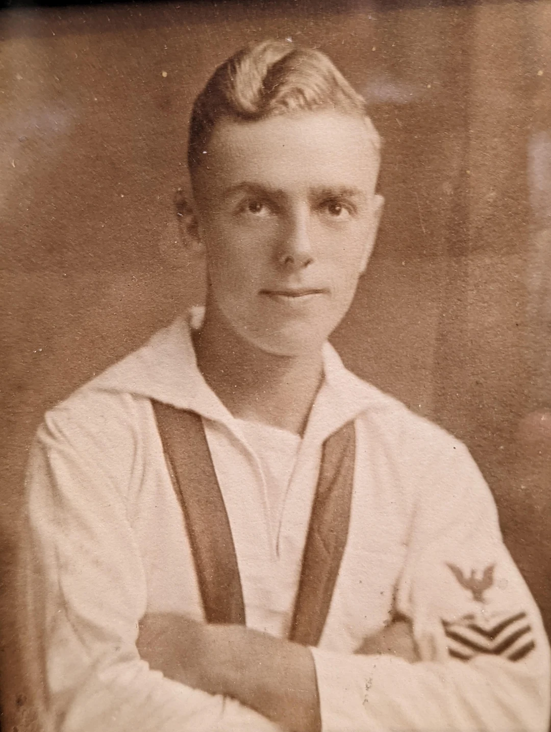 Great Grandpa Richard, looking suave in 1917. | Scrolller