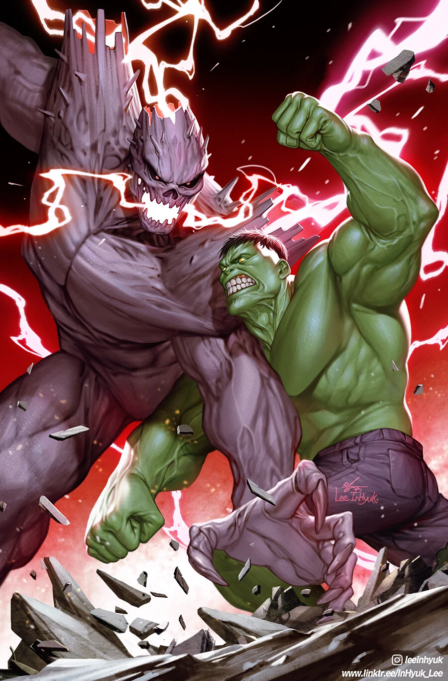 Hulk #6 by InHyuk Lee | Scrolller