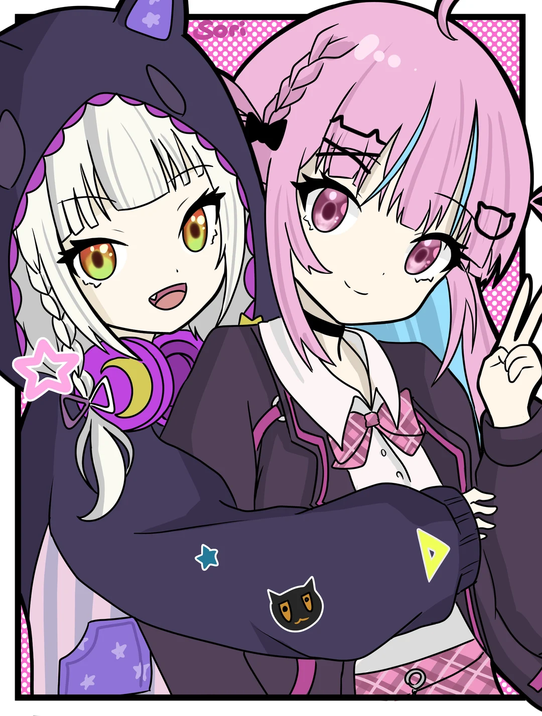 Garlic and onion 🌙⚓ ( Art by me, @SoriTheSpooky on Twitter) | Scrolller