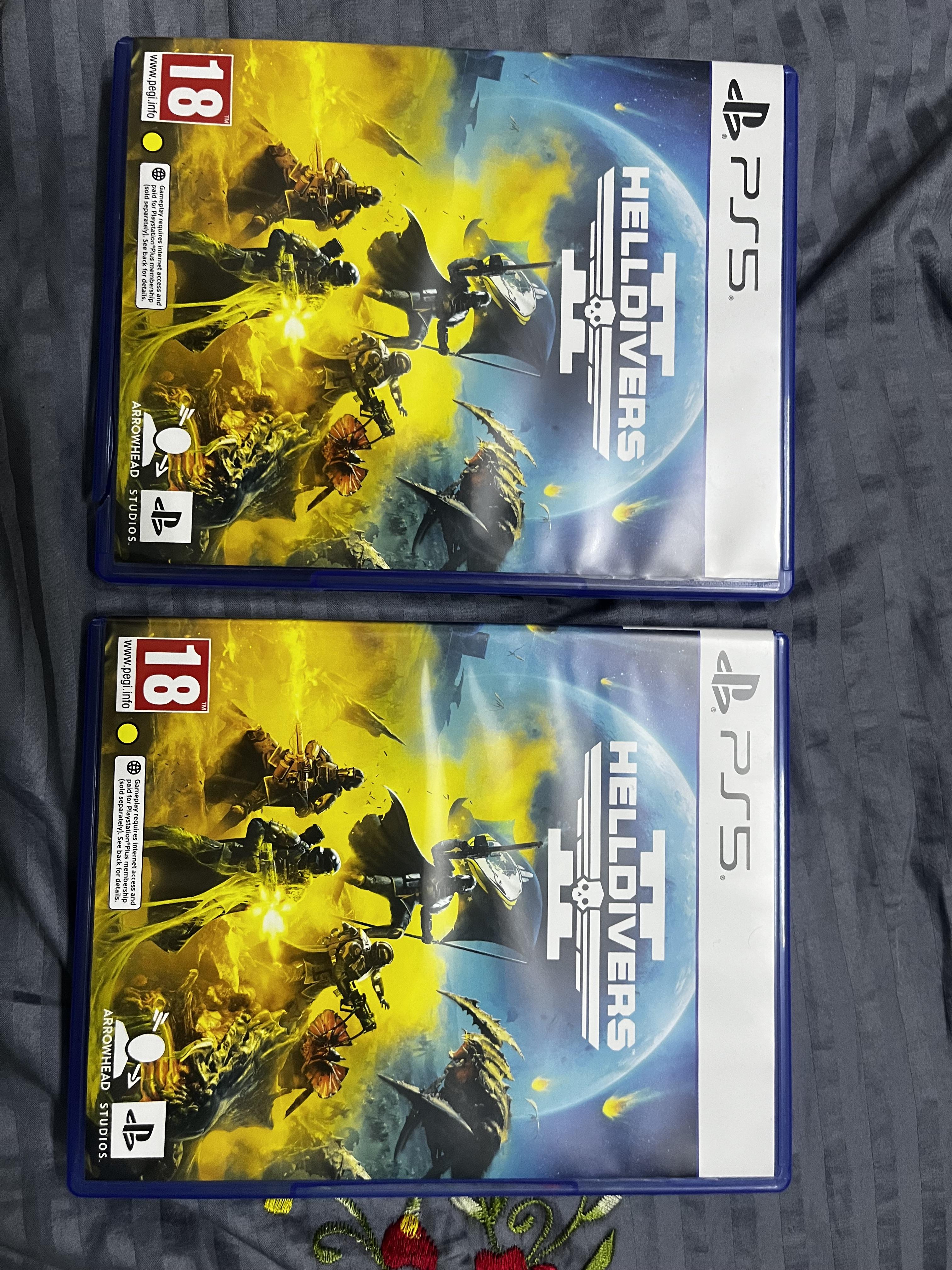 Extra Helldivers 2 disc (PS5) | Scrolller