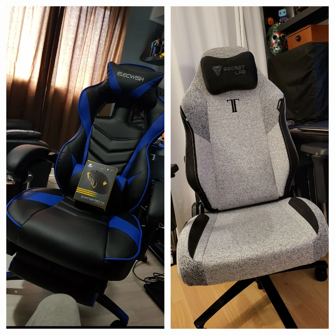 Loving my new upgrade #secretlab | Scrolller