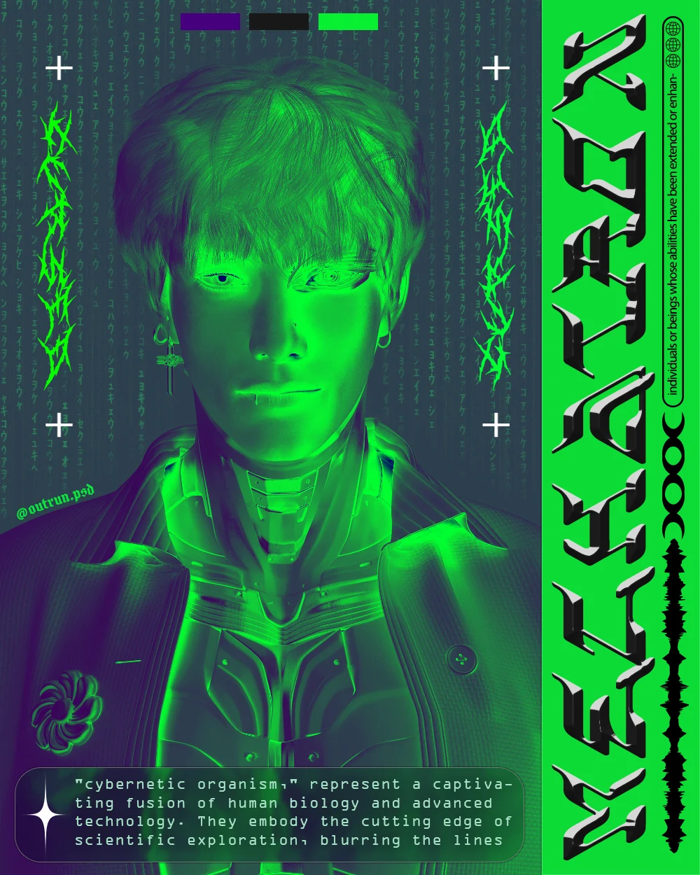 Mechatron, Outrun.psd, Digital Art, 2023. | Scrolller