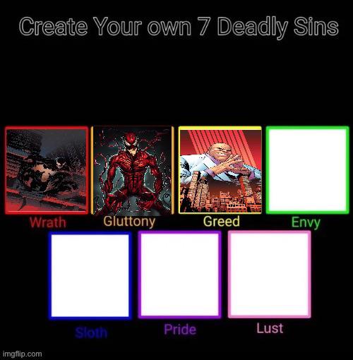 Carnage is gluttony and Kingpin is Greed! Who’s envy? | Scrolller