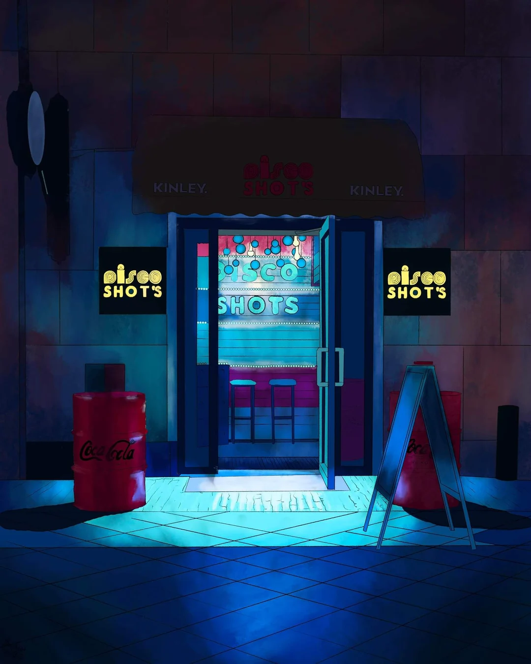 disco shots, me, procreate, 2022 | Scrolller