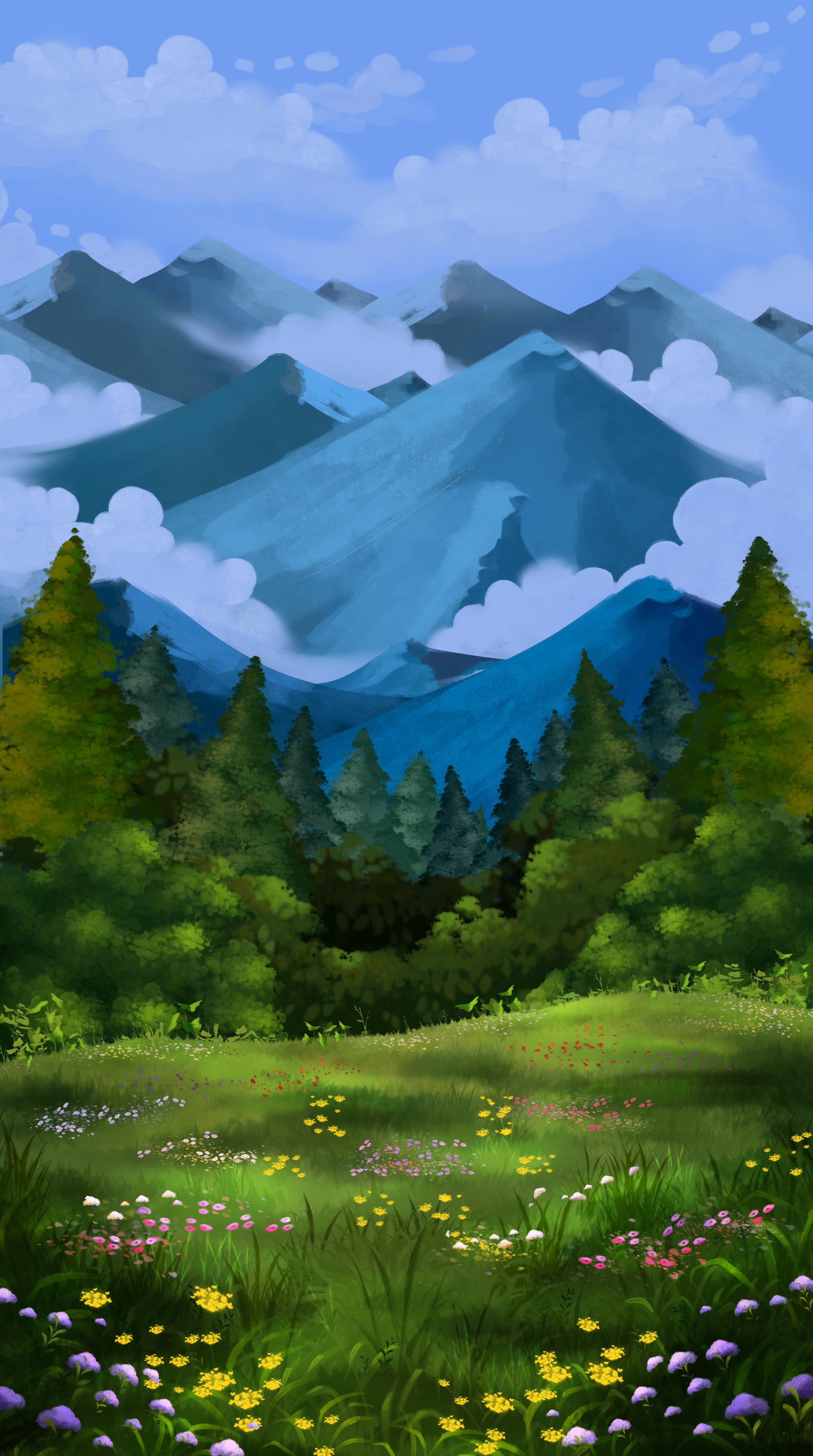 Peaceful field | Scrolller