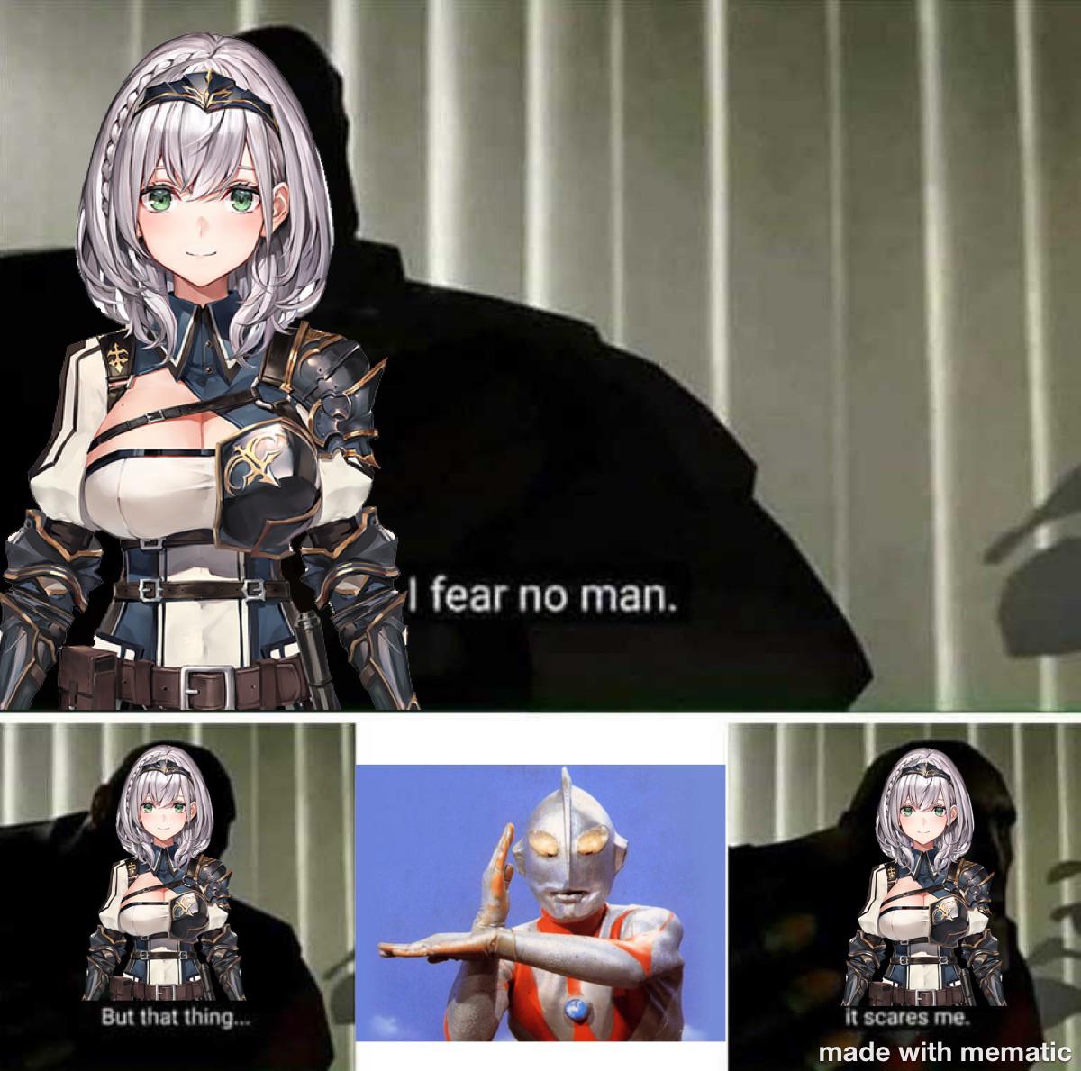 TIL that Danchou is afraid of Ultraman | Scrolller