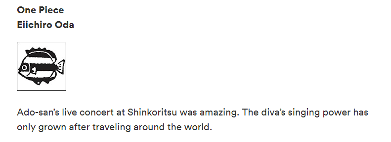 Oda's author comment from Weekly Shonen Jump 2024 issue #26 | Scrolller