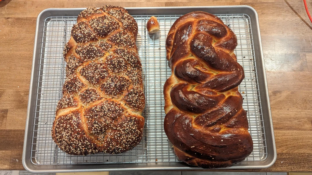 First try Challah, been baking for a while. | Scrolller