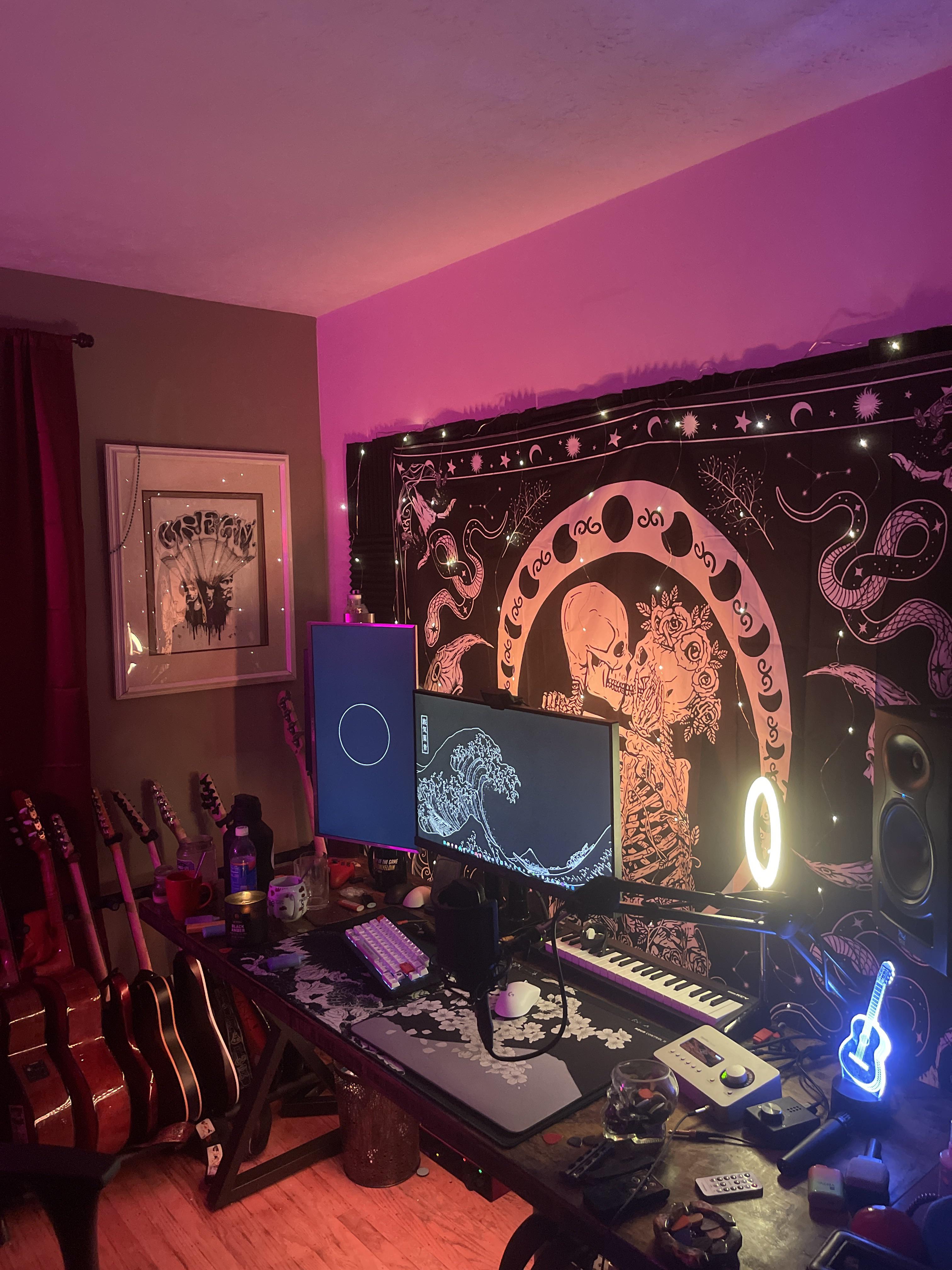 Added a tapestry and some fairy lights | Scrolller