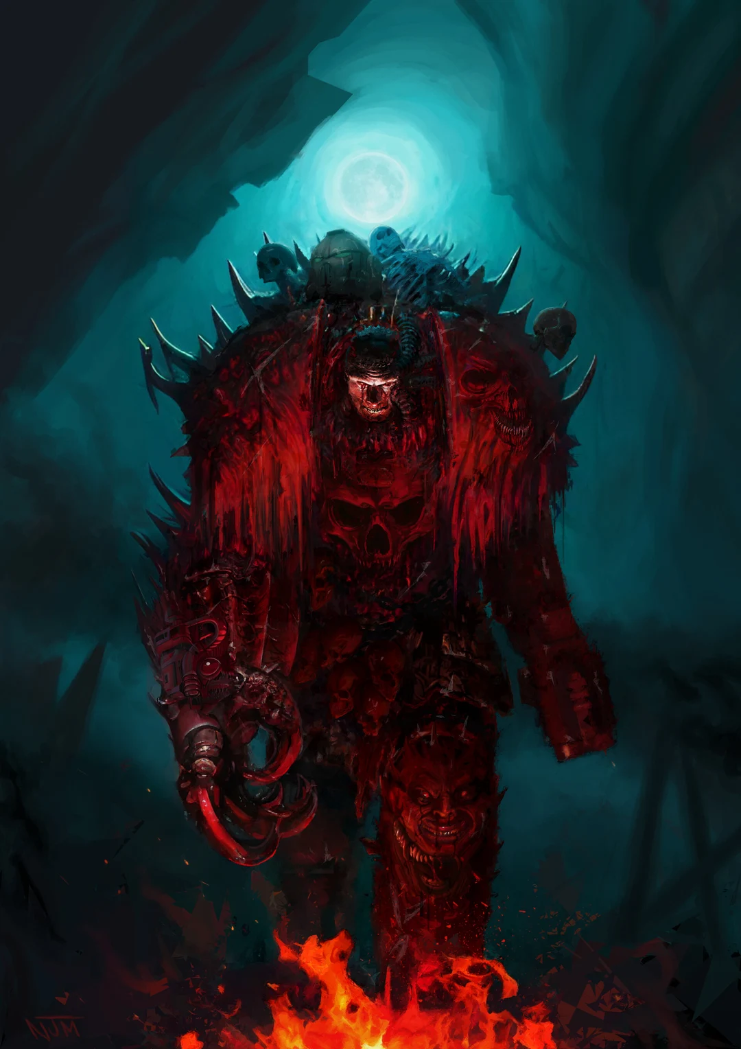 Khorne Lord by Benjamin NJAMA | Scrolller