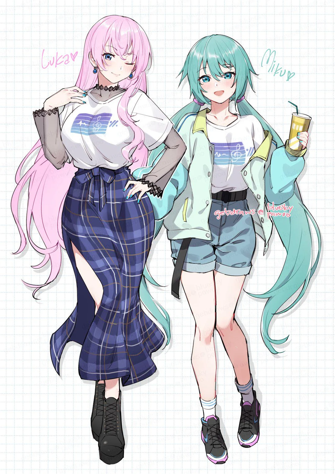 Luka & Miku | Scrolller