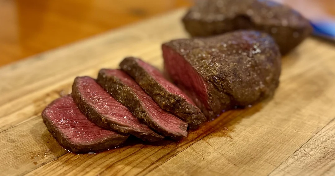 First time cooking eye fillet, I love a rare steak! | Scrolller