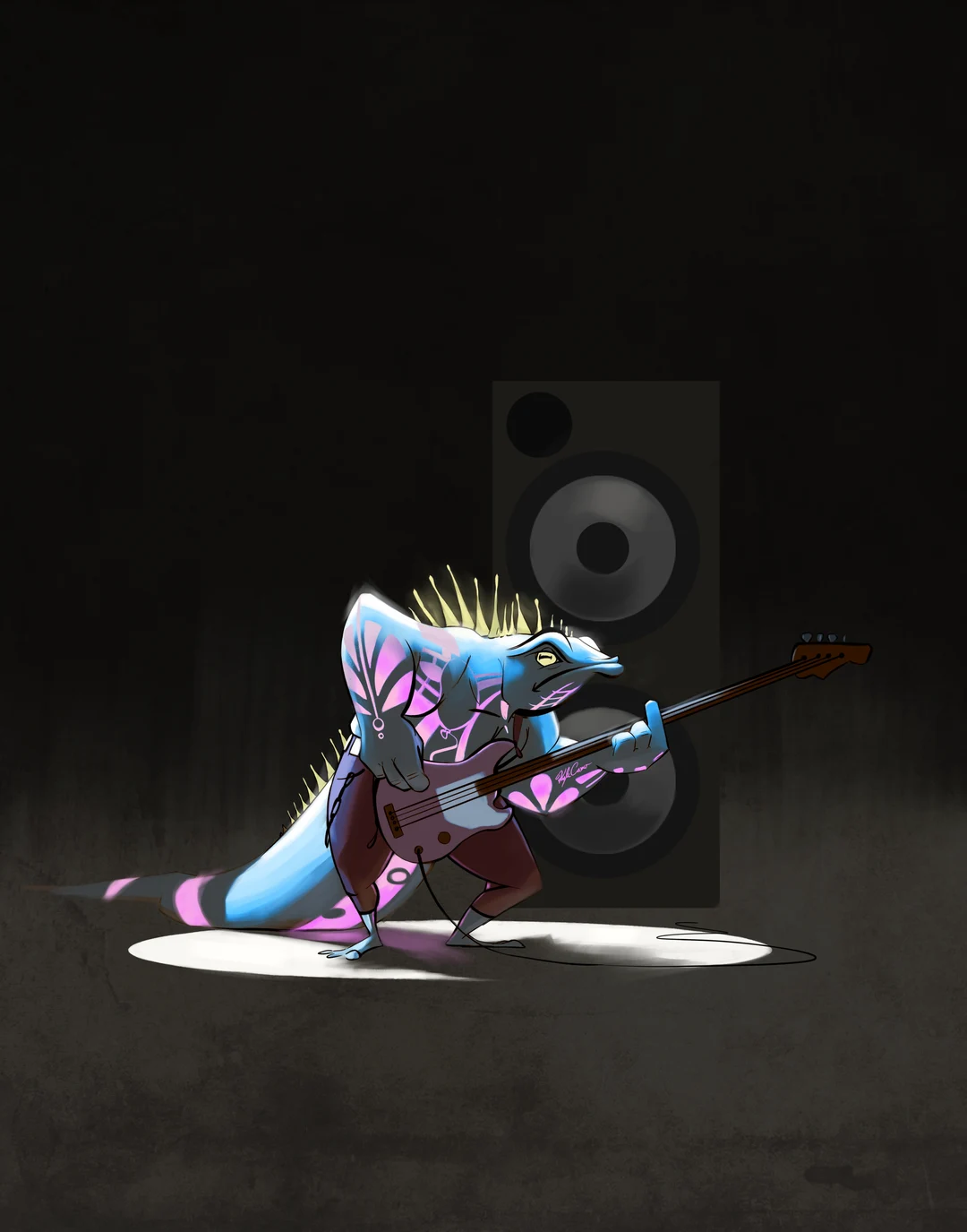 Cold-Blooded Rock, Me, Digital, 2023 | Scrolller