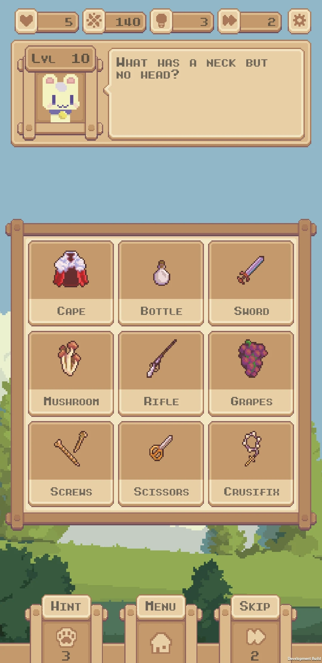 Would you guys try this game? You are meant to answer riddles and grow a zen garden. | Scrolller