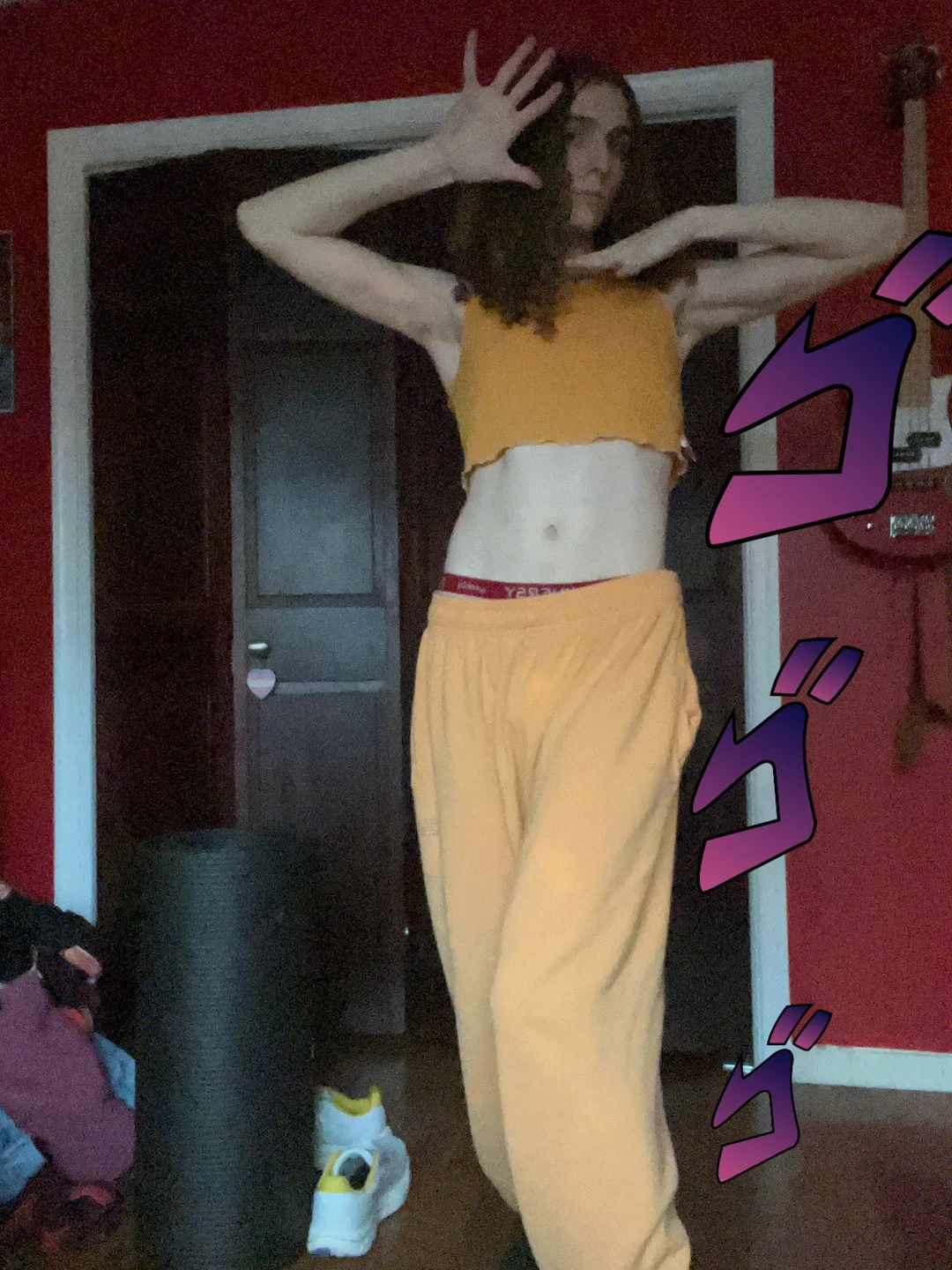 Is this a Jojo reference? | Scrolller