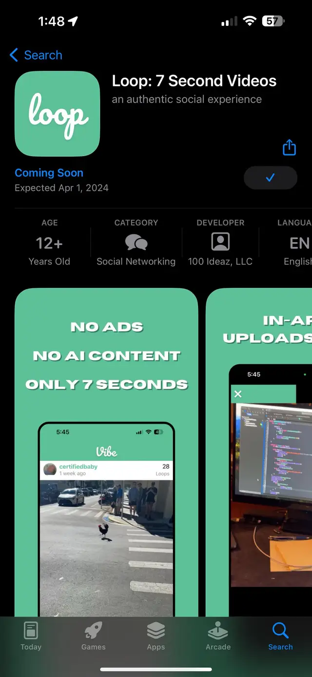 Meet The Rebuilt Vine App. Loop! | Scrolller