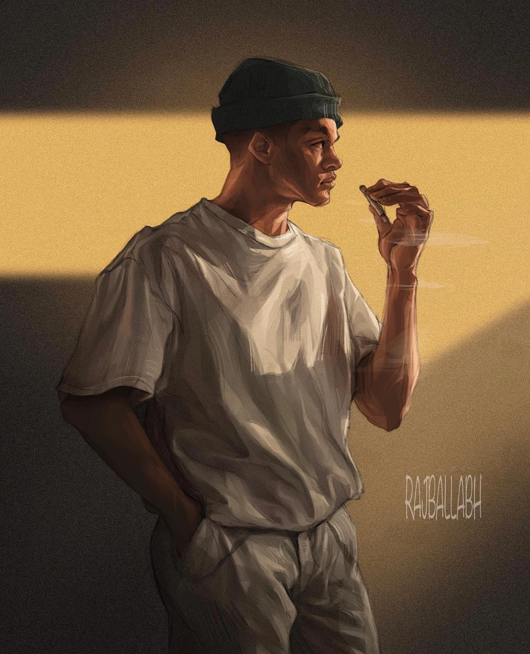 Dramatic Light study, Me, Digital, 2022 | Scrolller