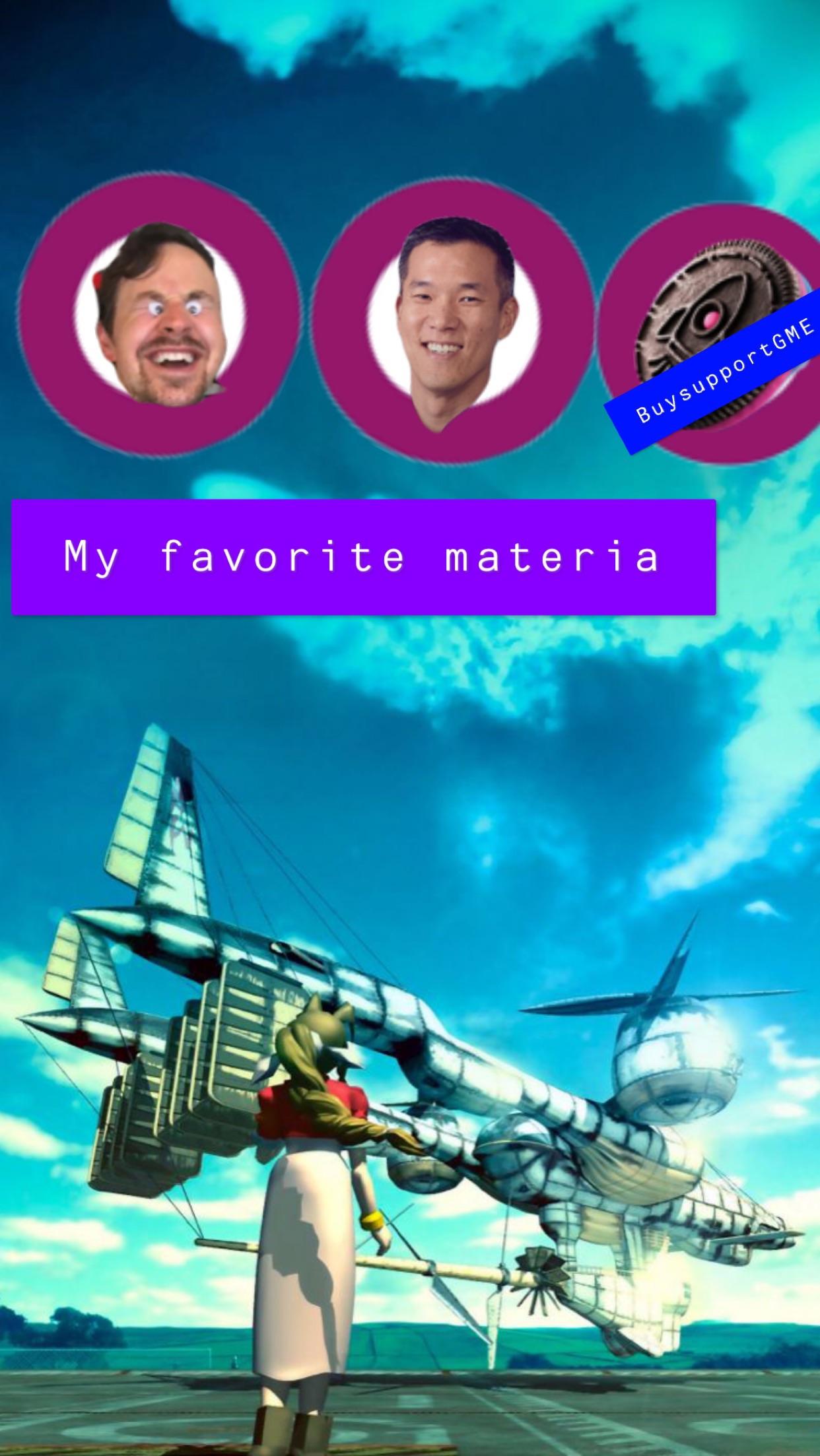 My favorite materia and a highwind for 😎 Reverse_entropy_ | Scrolller