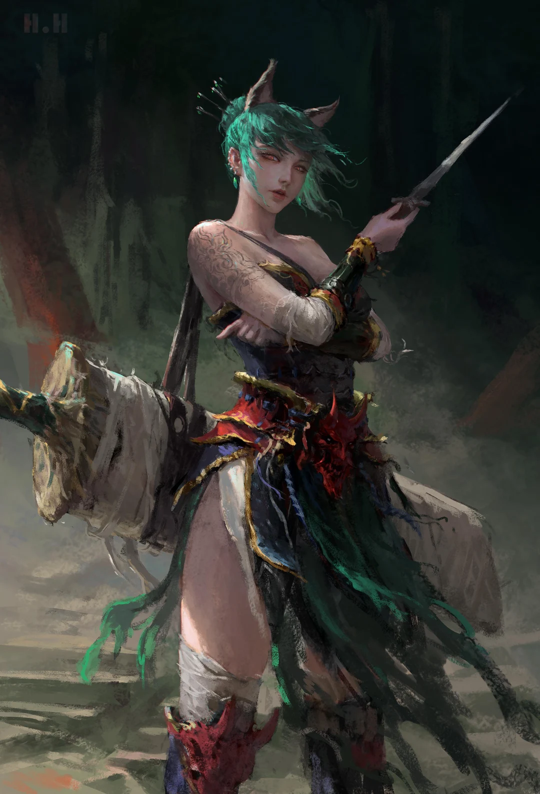 Mercenary OC by me | Scrolller