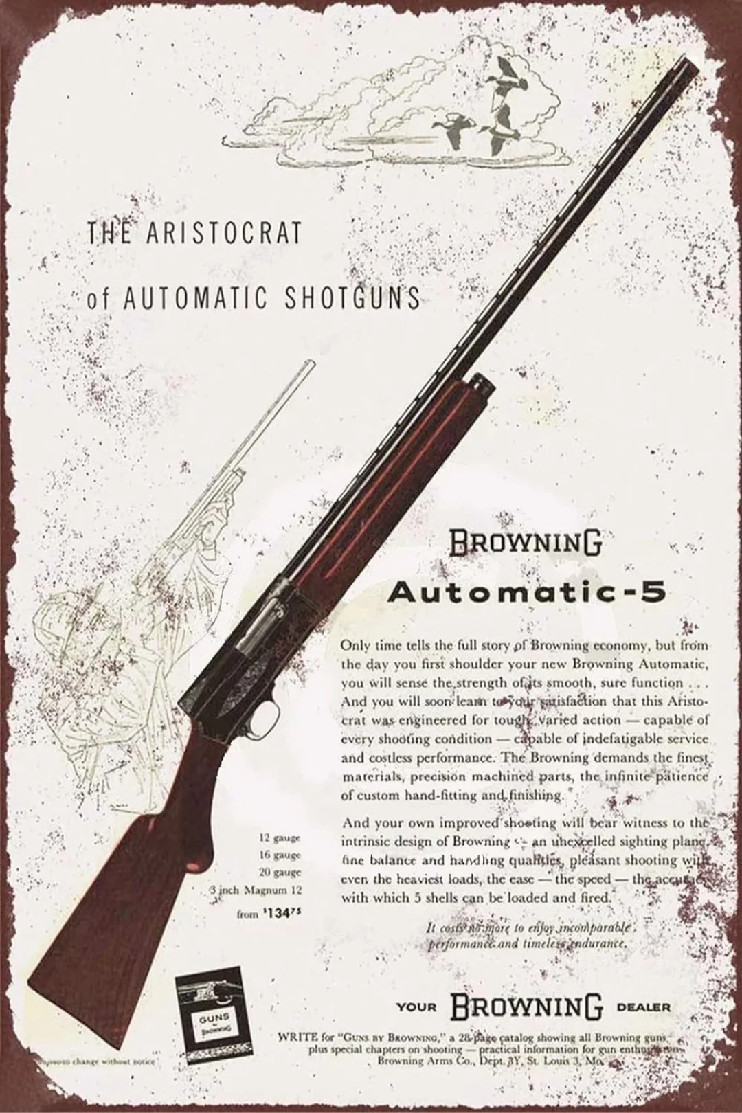 Vintage Browning Advertisement 1960s | Scrolller
