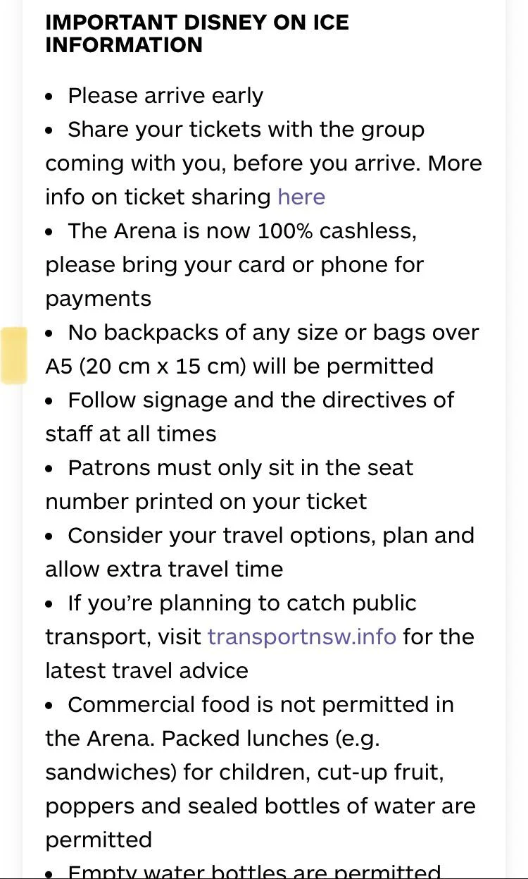 Disney on Ice rules | Scrolller