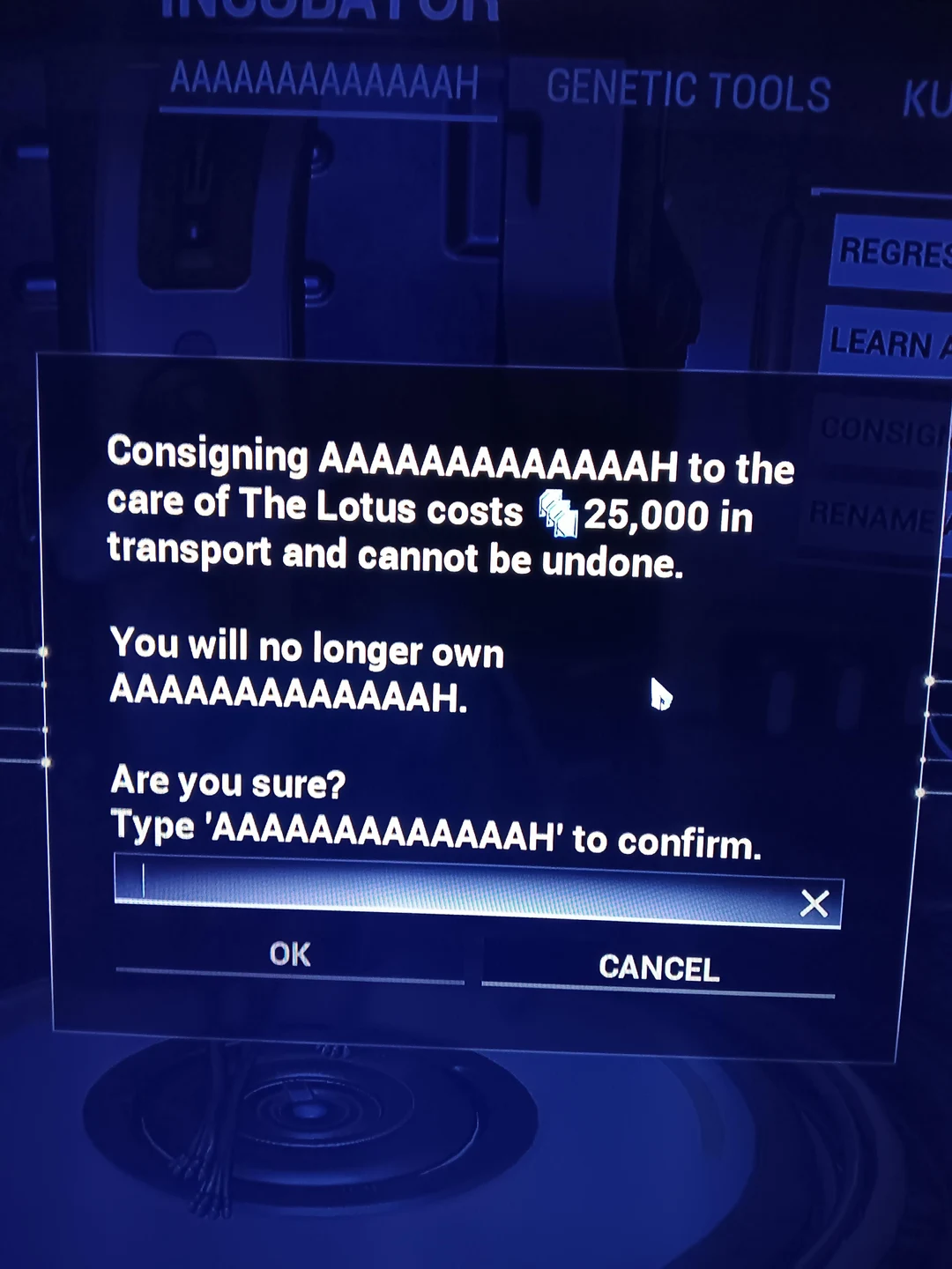 Got frustrated a while back trying to get a specific kavat, went to make extra room and ...