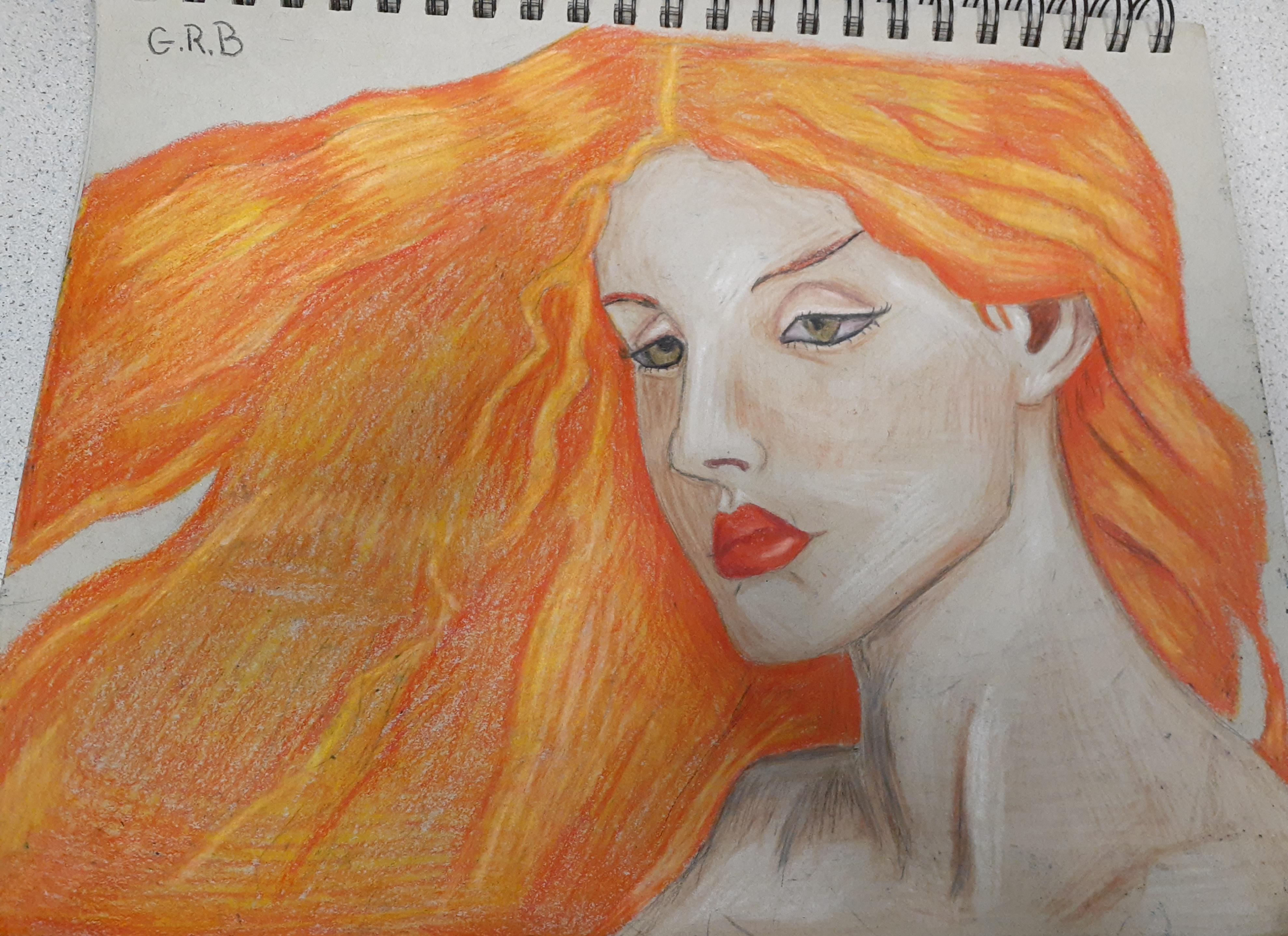 Lilith Me Colored Pencil 2022 Scrolller